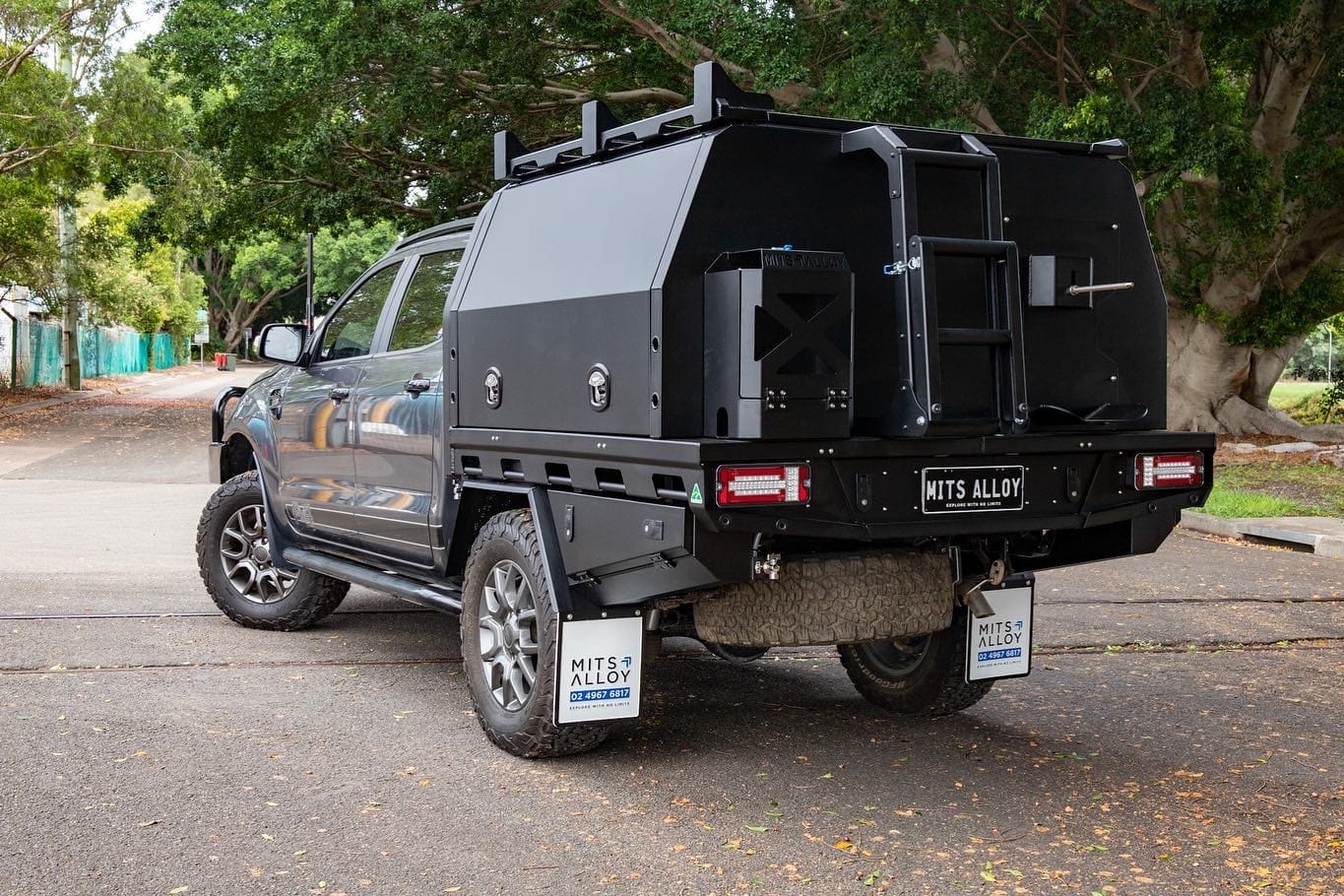 Ranger Tray - Aluminium Tray & Canopy - MITS Alloy Newcastle