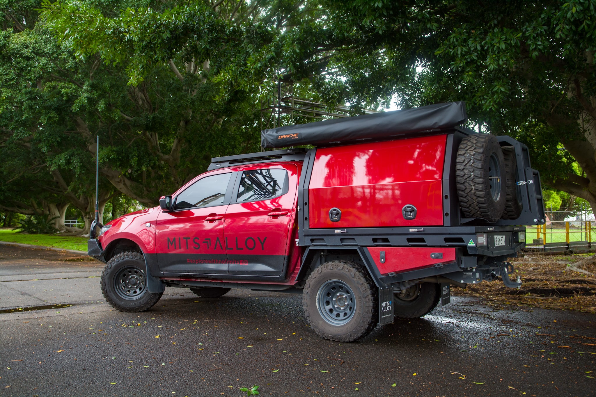 Dual Cab Gallery Aluminium Tray Canopy MITS Alloy Dual Cab Gallery Aluminium Tray Canopy MITS Alloy