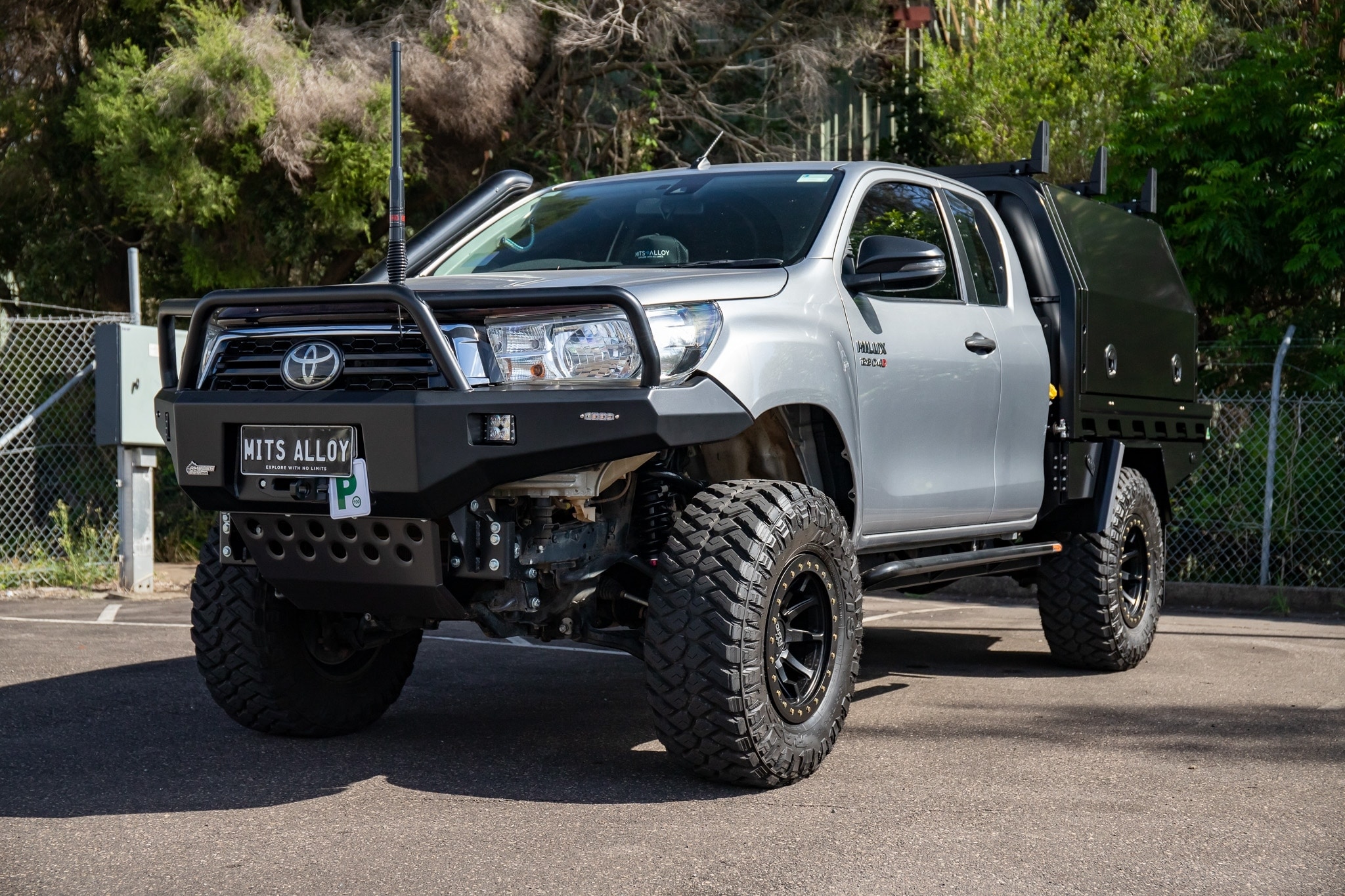 Hilux Tray Aluminium Tray Canopy MITS Alloy Hilux Tray Aluminium Tray Canopy MITS Alloy