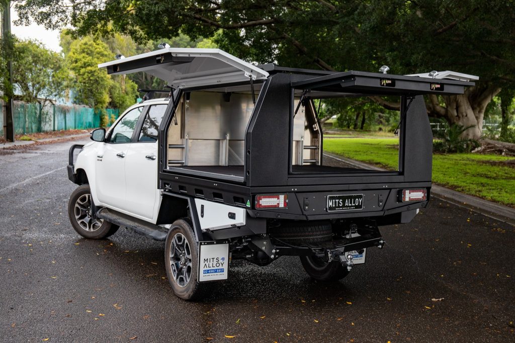 Dual Cab Gallery - Aluminium Tray & Canopy - MITS Alloy